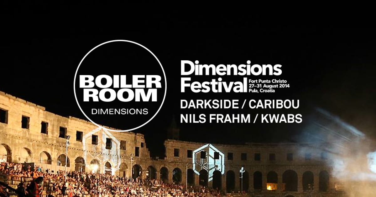 Dimensions Opening Concert - BOILER ROOM