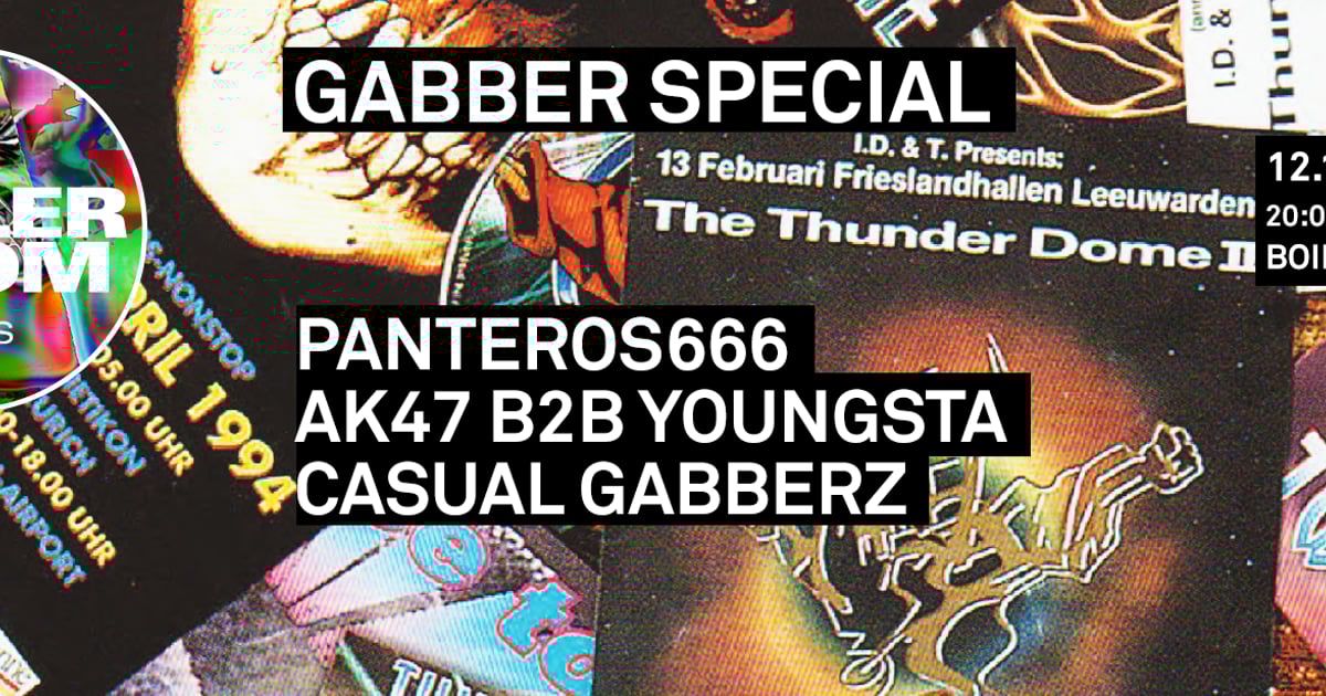 Gabber Special - BOILER ROOM