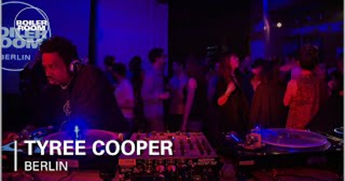 Tyree Cooper 60 Min Mix - BOILER ROOM