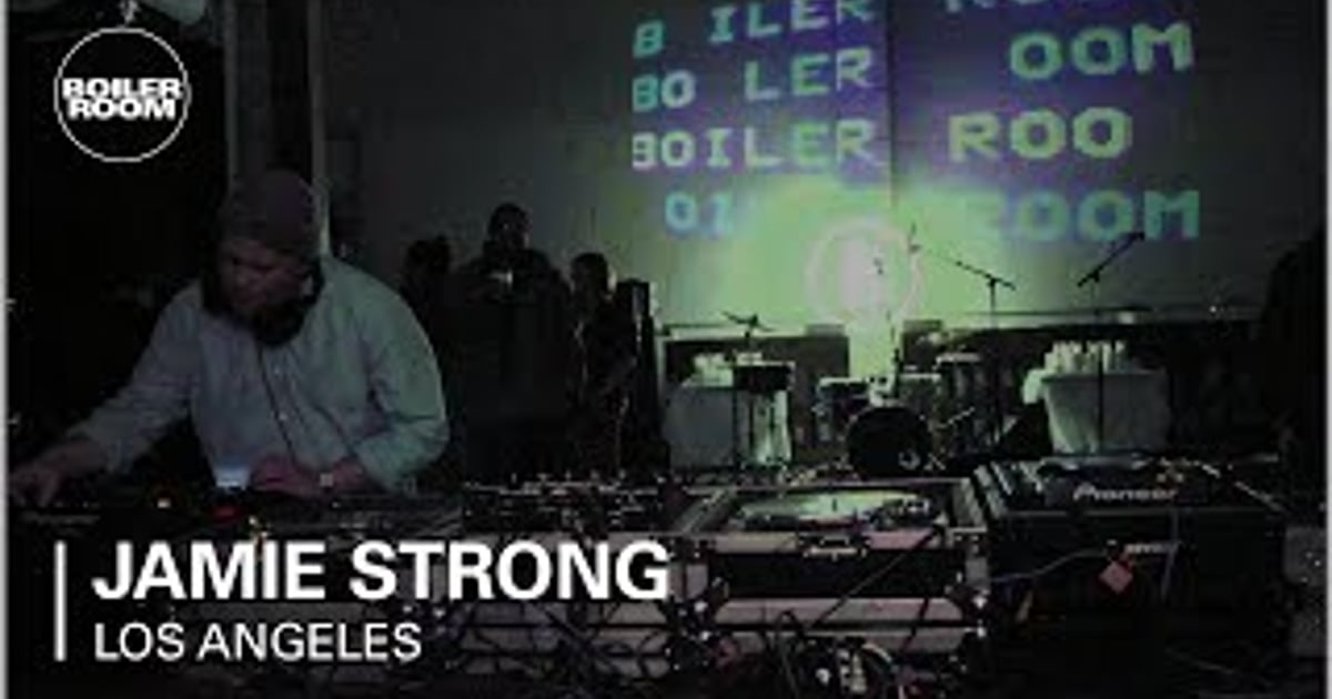 Jamie Strong - BOILER ROOM
