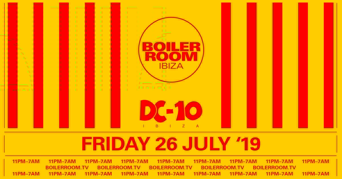Boiler Room Ibiza: DC-10 - BOILER ROOM